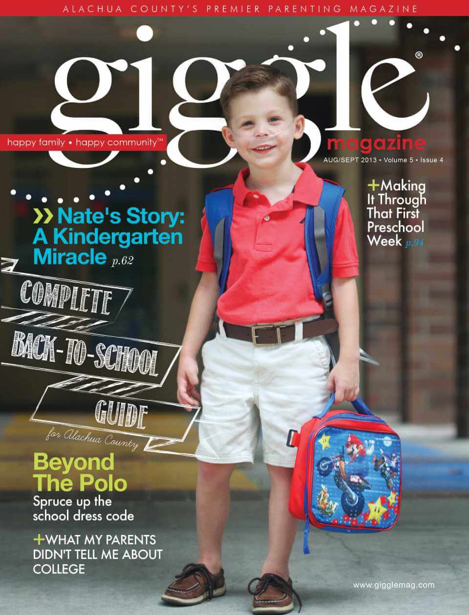 Giggle Magazine August/September 2013 - Giggle Magazine
