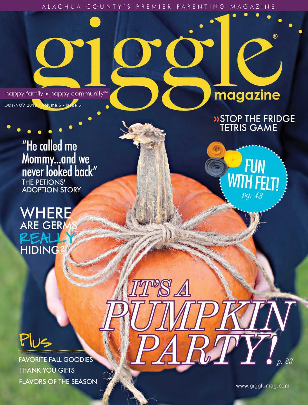 Giggle Magazine October/November 2013 - Giggle Magazine
