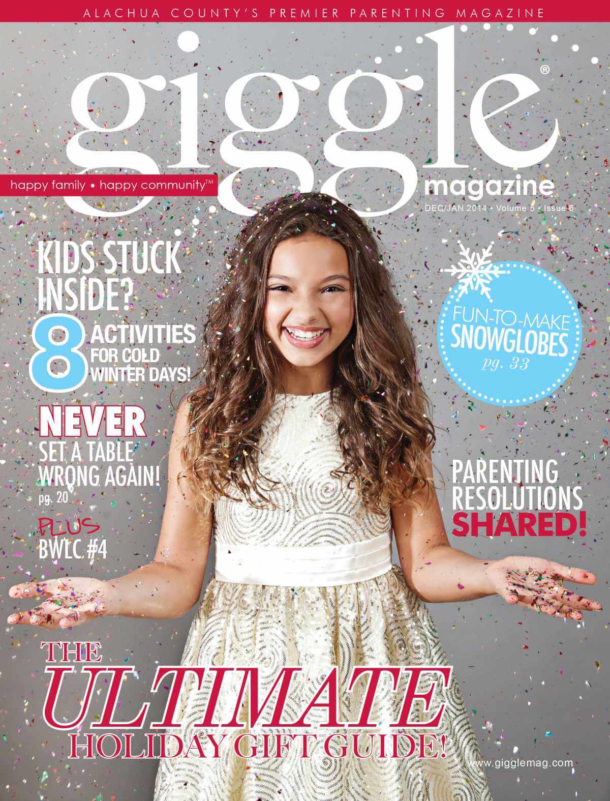 Giggle Magazine December/January 2014 - Giggle Magazine